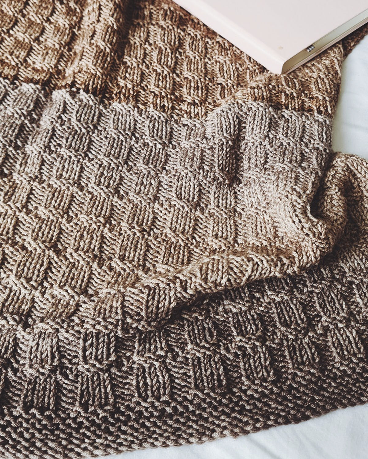 Mocha Baby Blanket – Urth Yarns